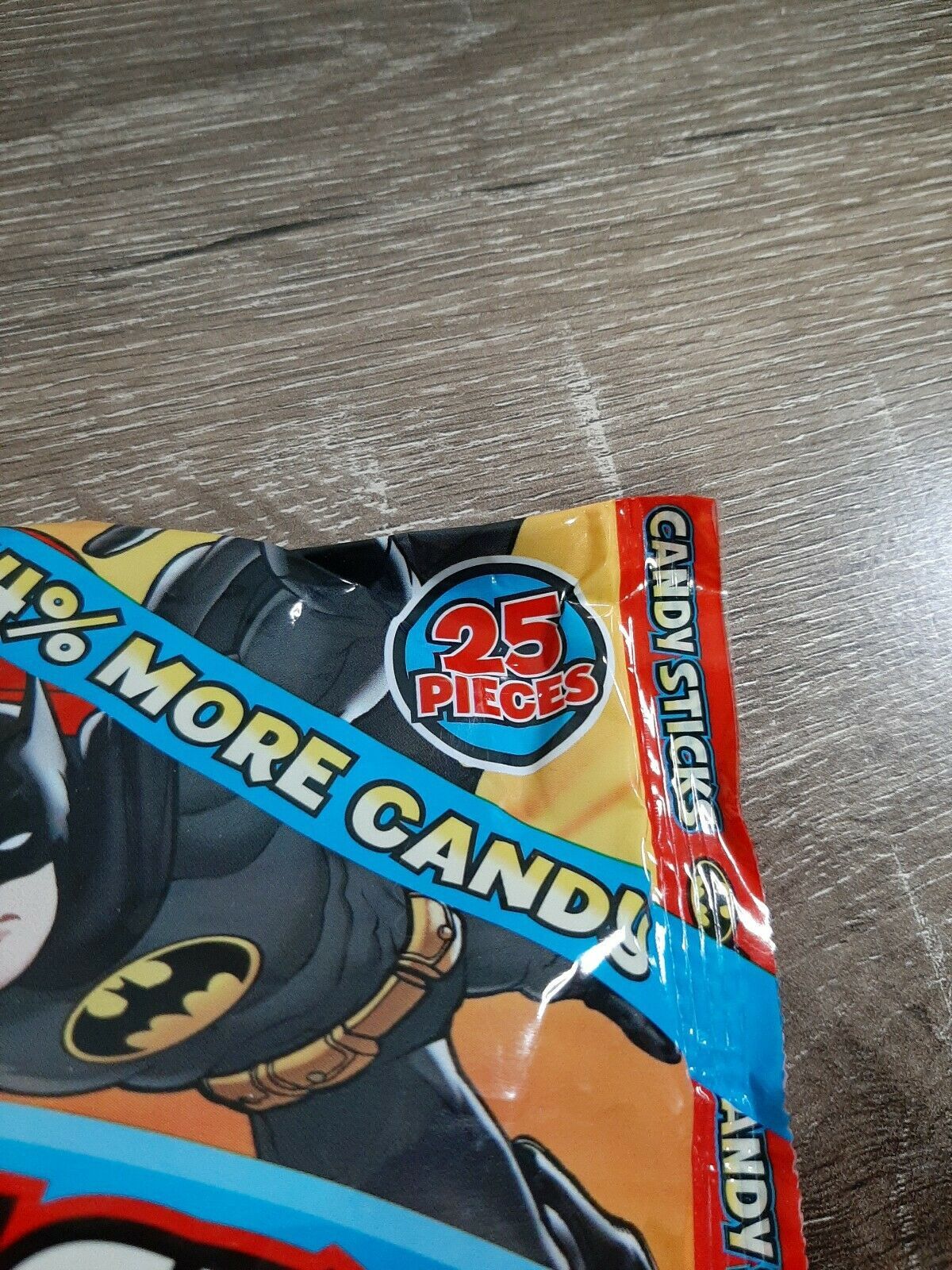 Worlds Confections SUPERMAN/BATMAN Candy Sticks (2) Bags 2.2oz - Other ...
