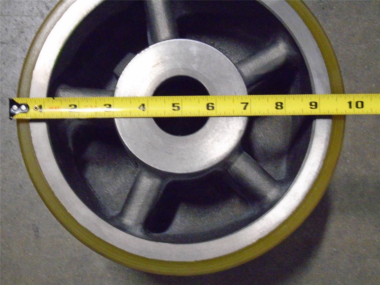 10" x 8" Polyurethane Bonded to Steel Core Darcor Caster Wheel 10,000 ...