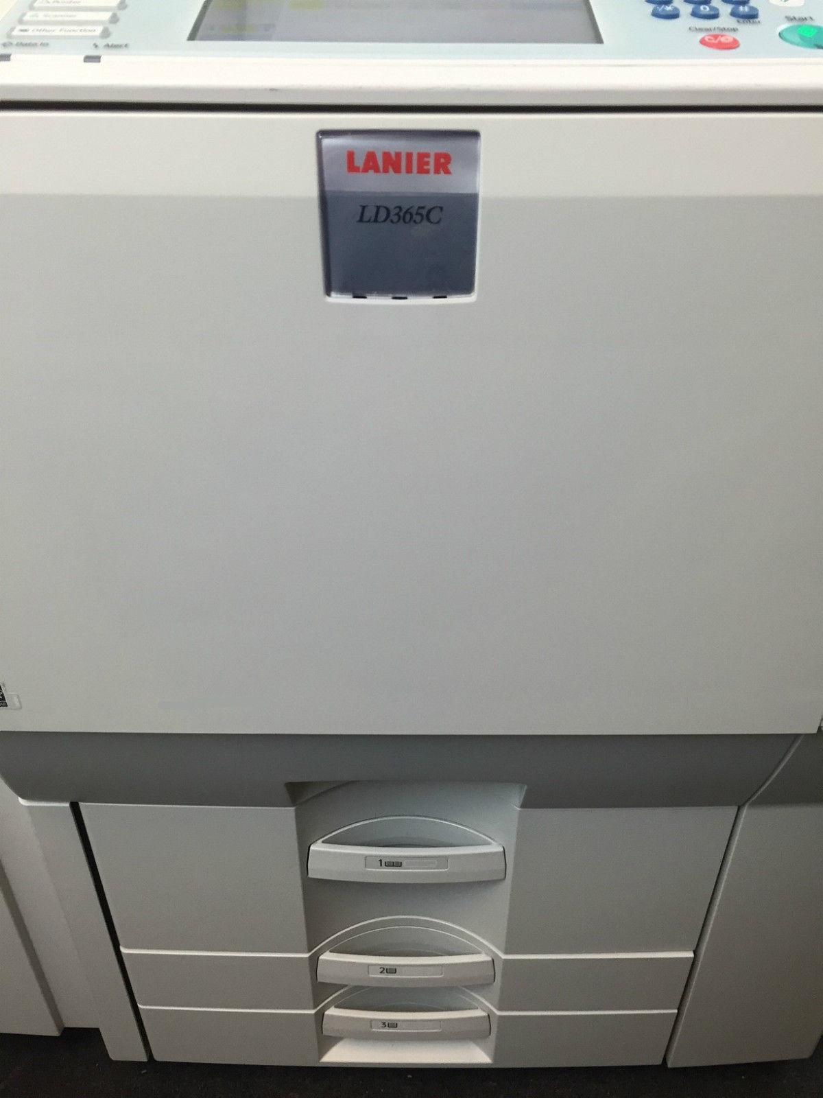 Lanier LD365c Color Copier Printer Scanner Network & Finisher Aficio MP ...