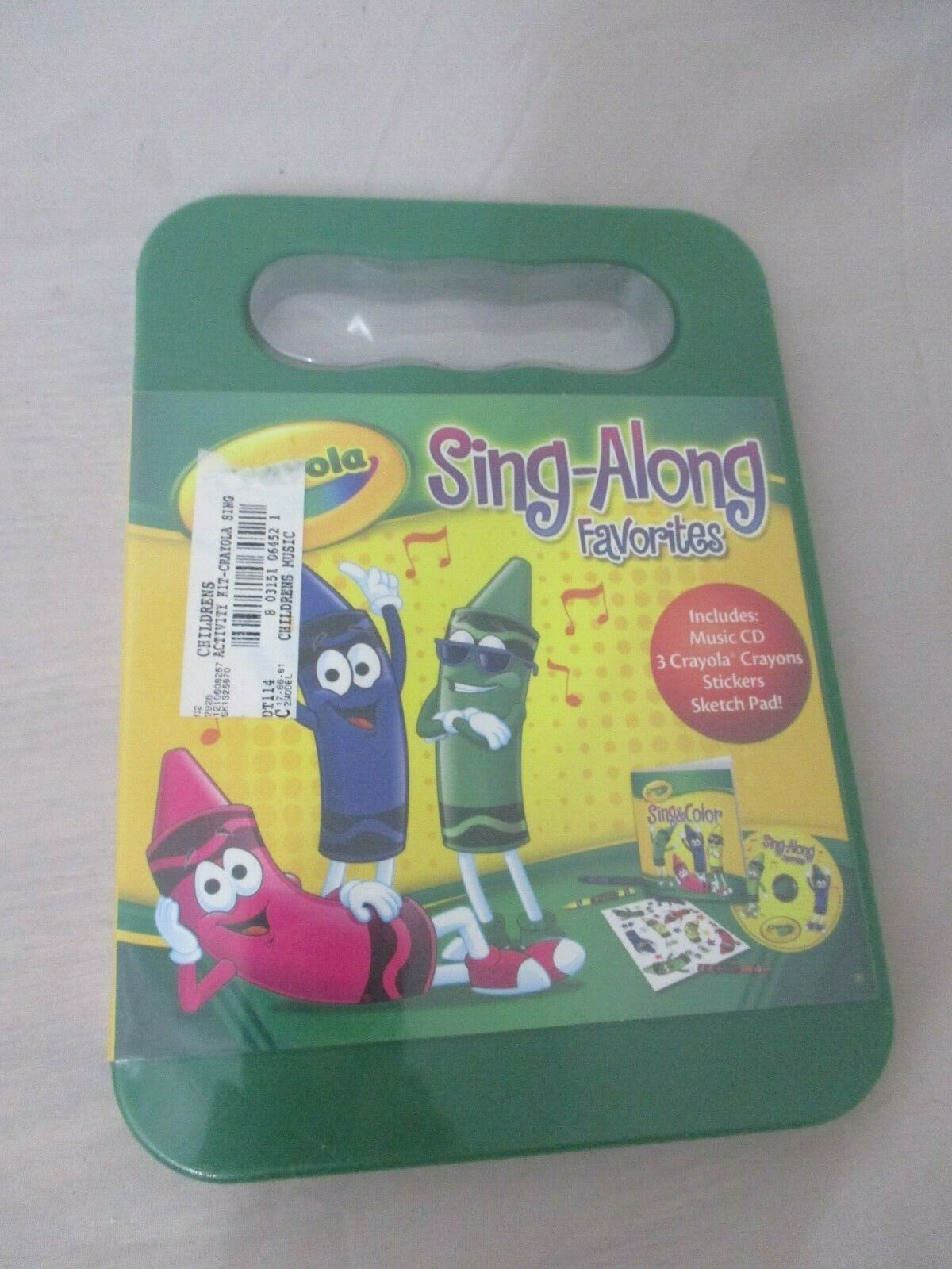 2013 CRAYOLA Sing-Along Favorites 40 song track music CD + crayons ...