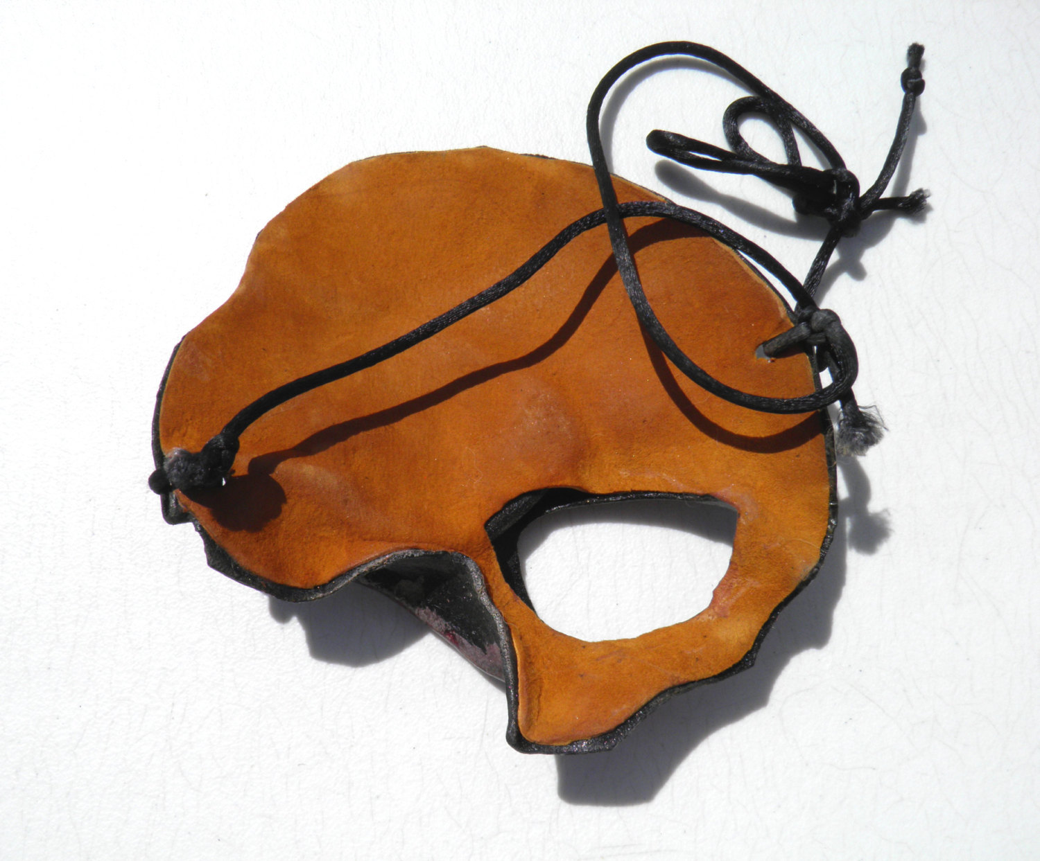 Womens Leather Valkyrie Fantasy Armor Single Skeleton Eye Patch - Norse ...