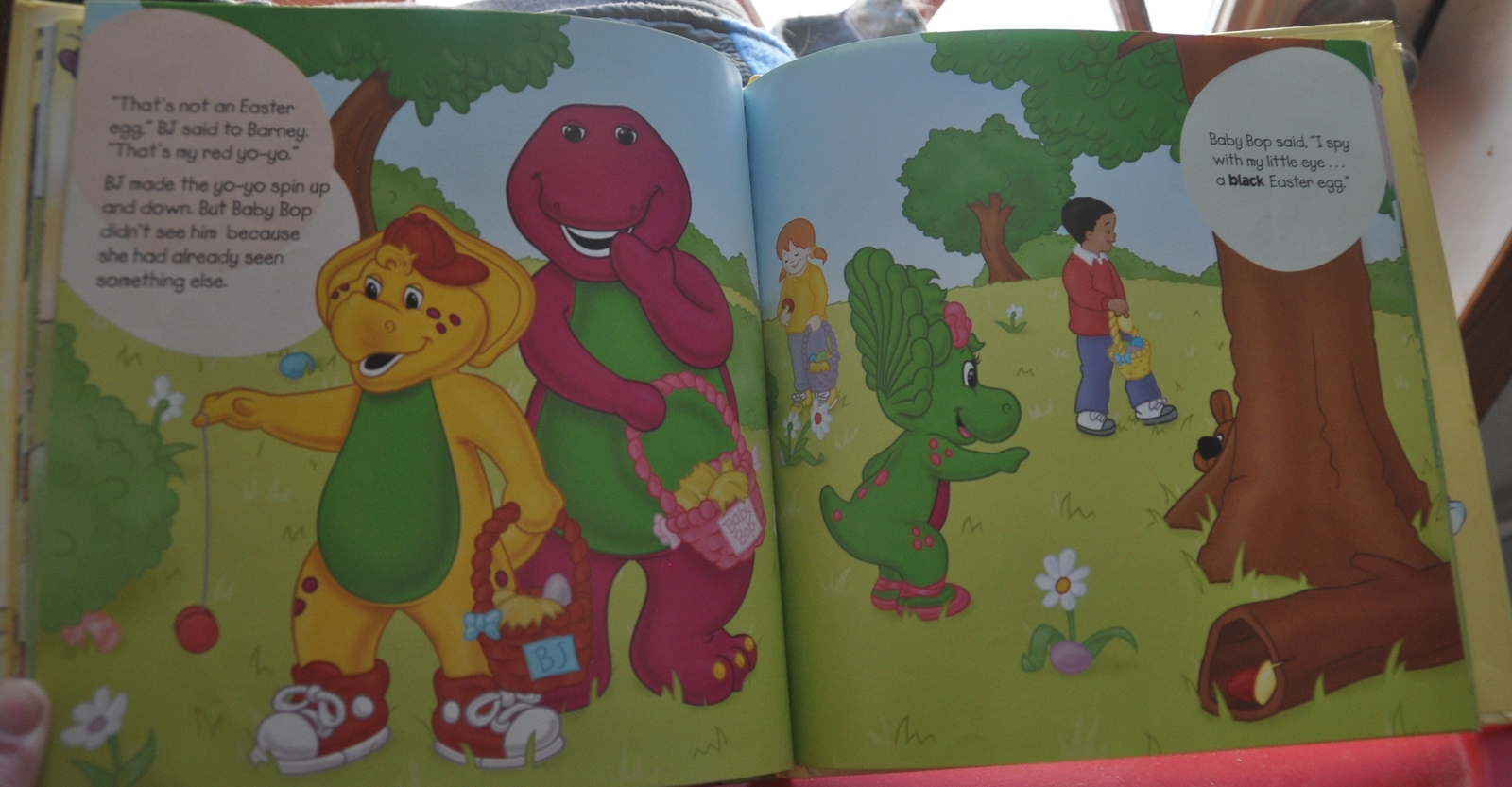 Purple Dinosaur Barney's Favorite Easter Stories - Easter Parade & Egg ...