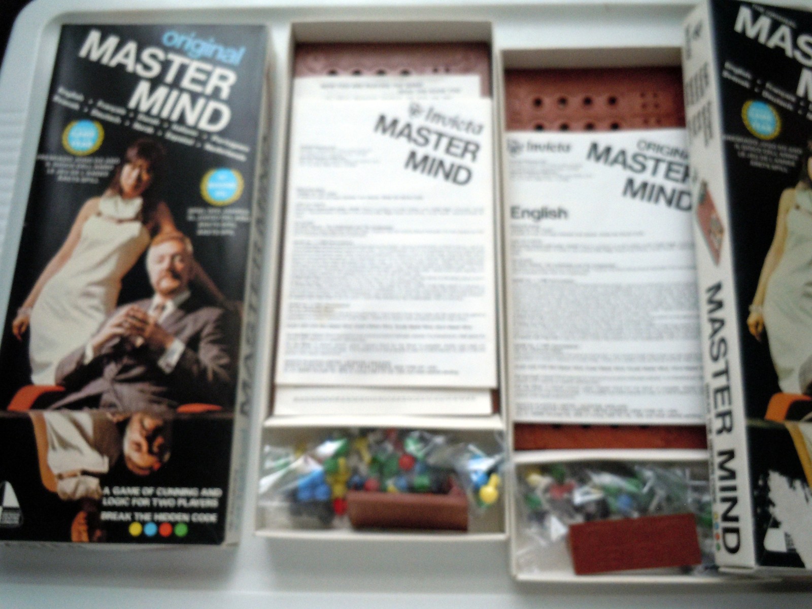 Vintage Invitca Original Master Mind Board Game 1970s - Other