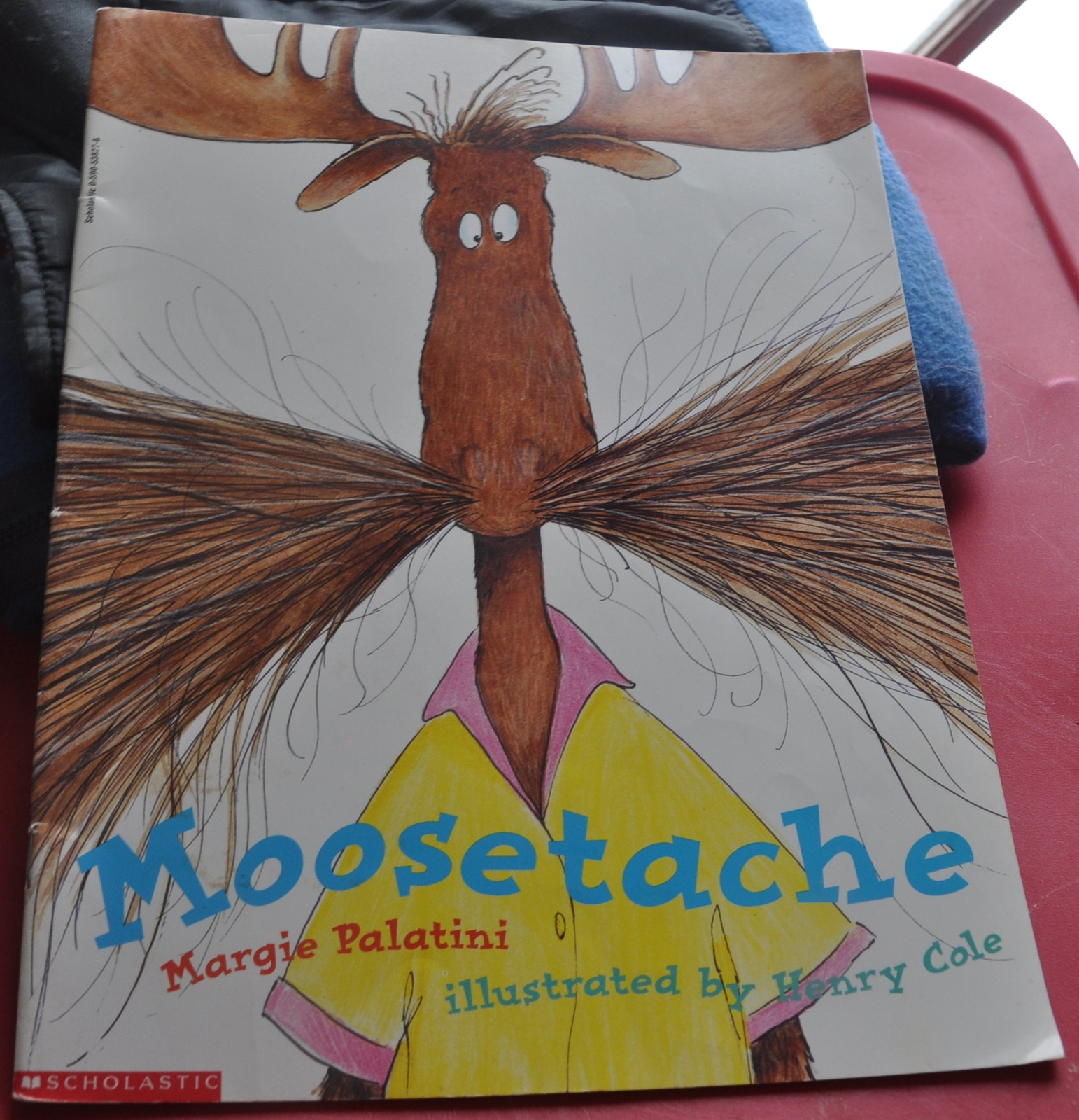 Moose with Too Much Hair Story - Moosetache Funny - Margie Palatini ...