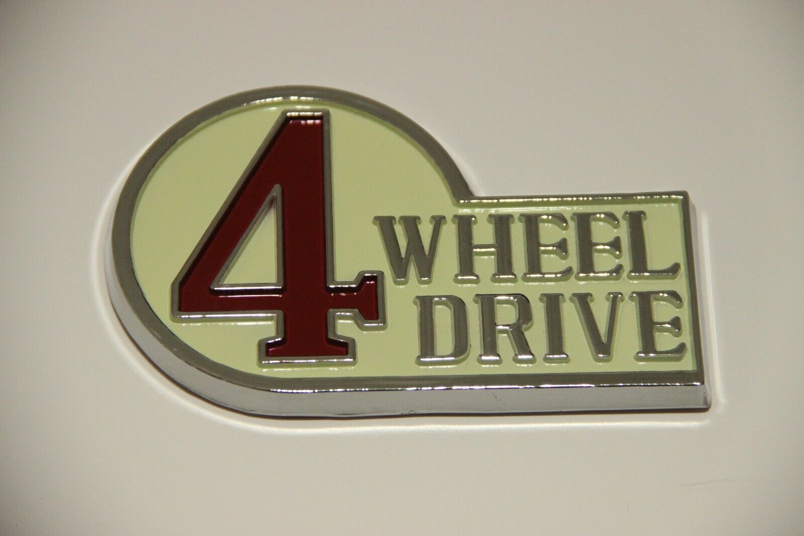 For Toyota Land Cruiser FJ40 FJ43 Wheel Drive Rear Emblem Logo - Emblems