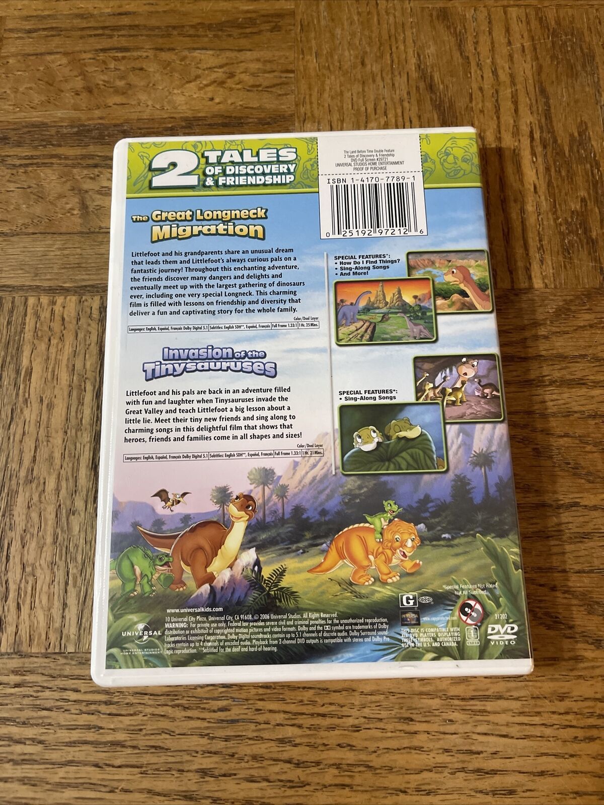 Land Before Time Double Feature DVD - DVDs & Blu-ray Discs Land Before Time Double Feature DVD - DVDs & Blu-ray Discs