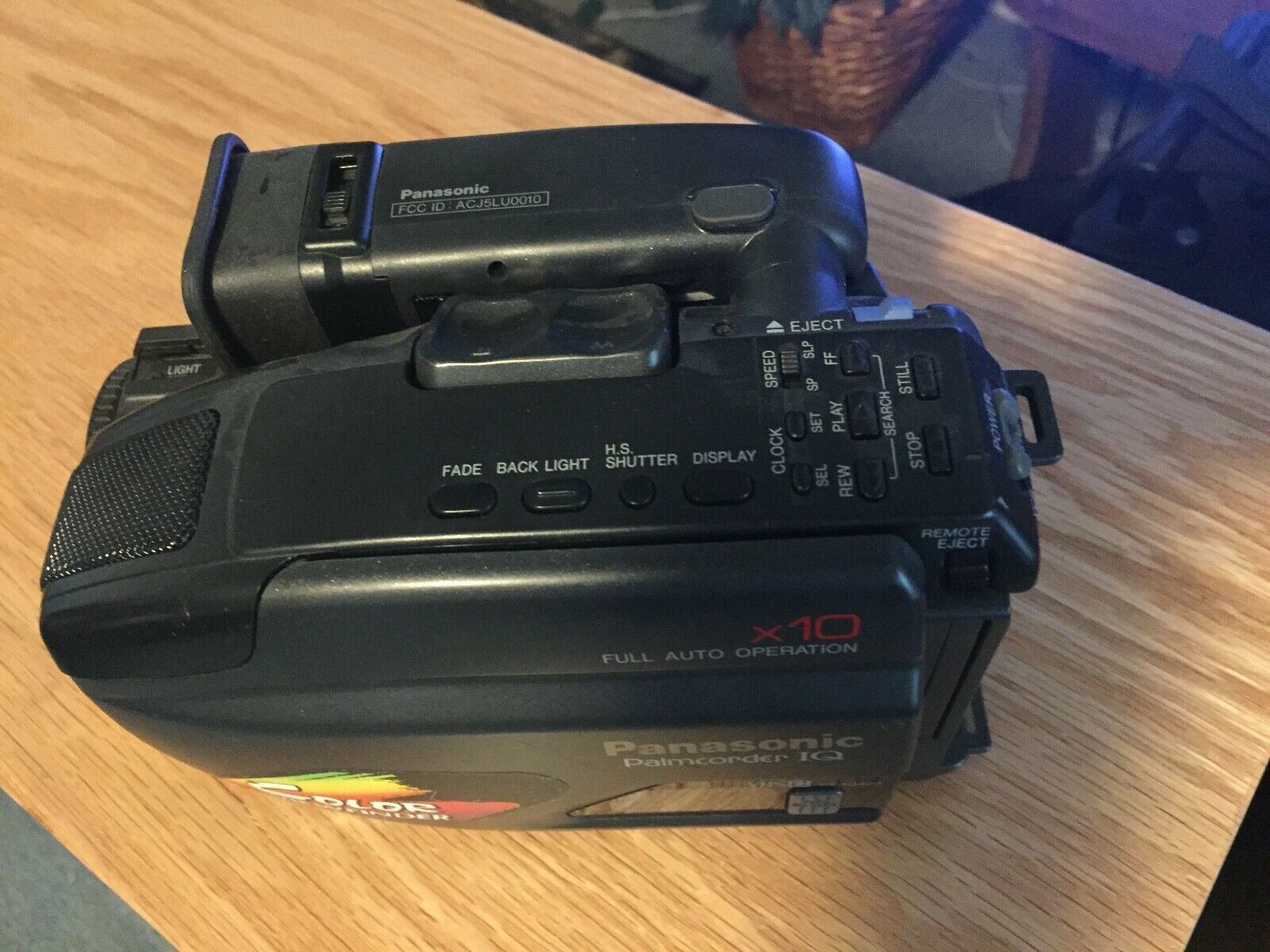 Panasonic color digital fade X10 Camcorder - munimoro.gob.pe