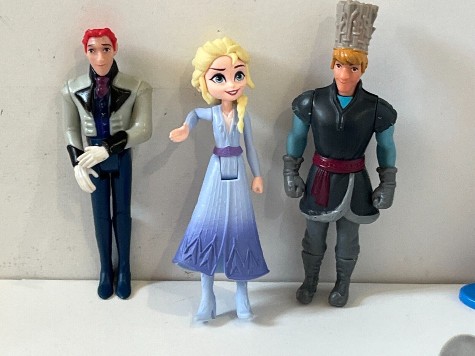 9-Disney Frozen Figure Playset Figurines Elsa Sven Reindeer Mattias ...