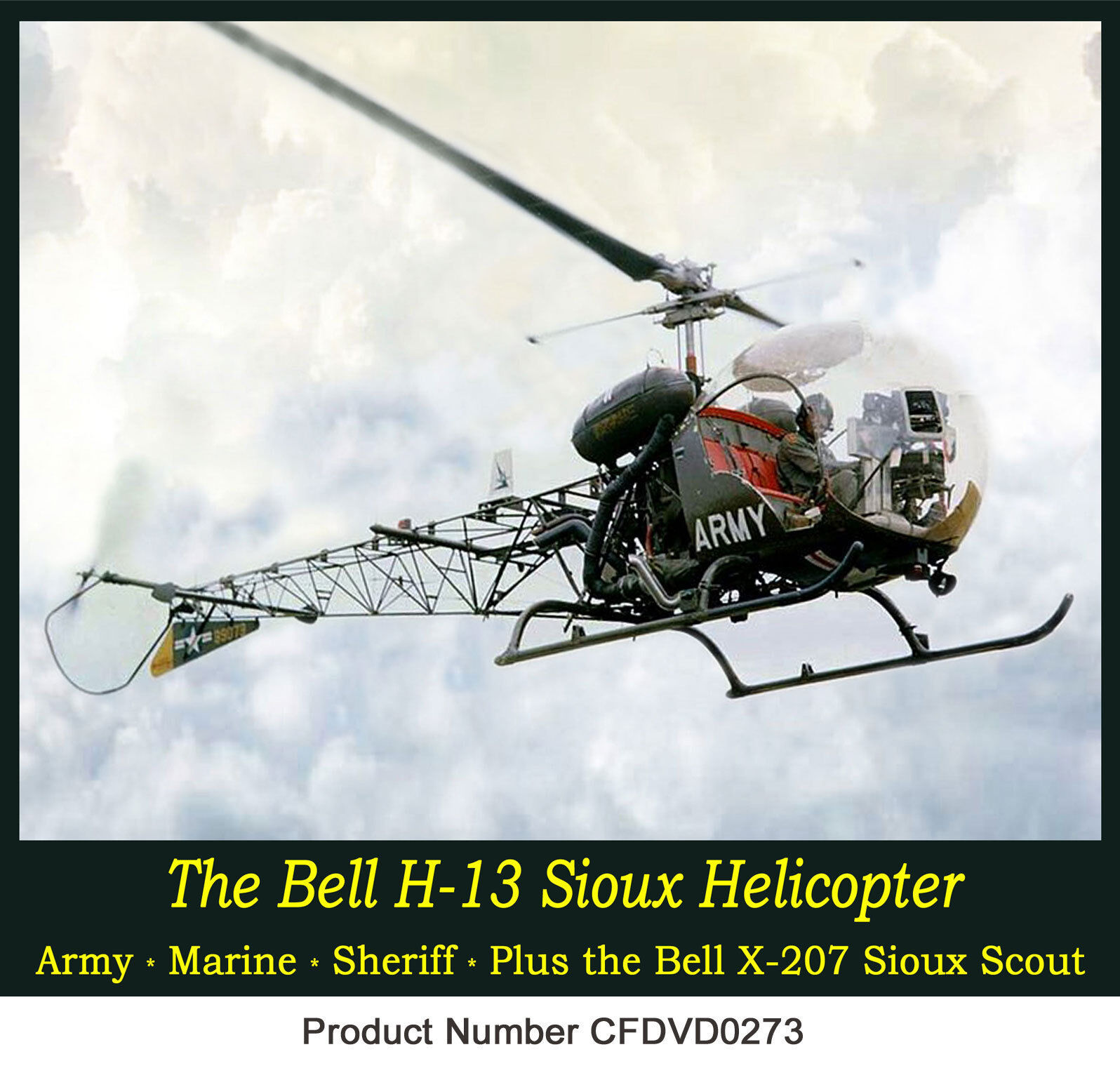 The Bell H-13 Helicopter - The Military Version of the Bell 47 Army ...