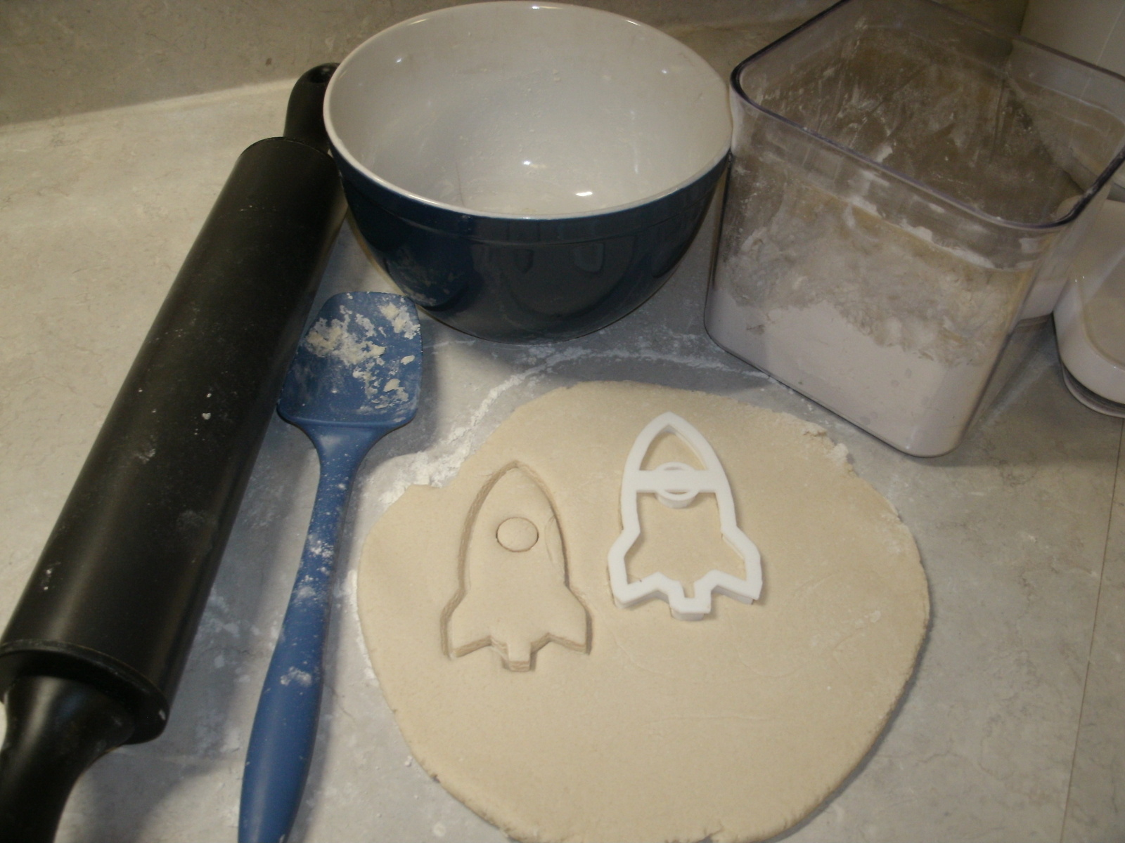 Rocket Ship Missile Outer Space Spaceship Cookie Cutter 3D Printed USA ...