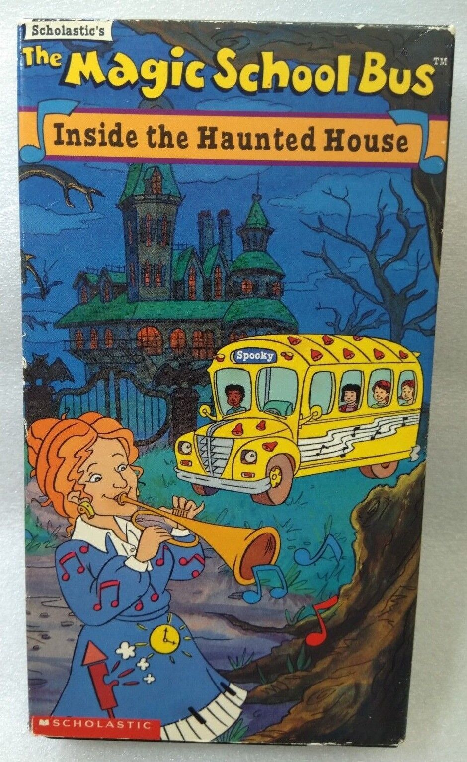 VHS The Magic School Bus - Inside The Haunted House (VHS, 1995 ...