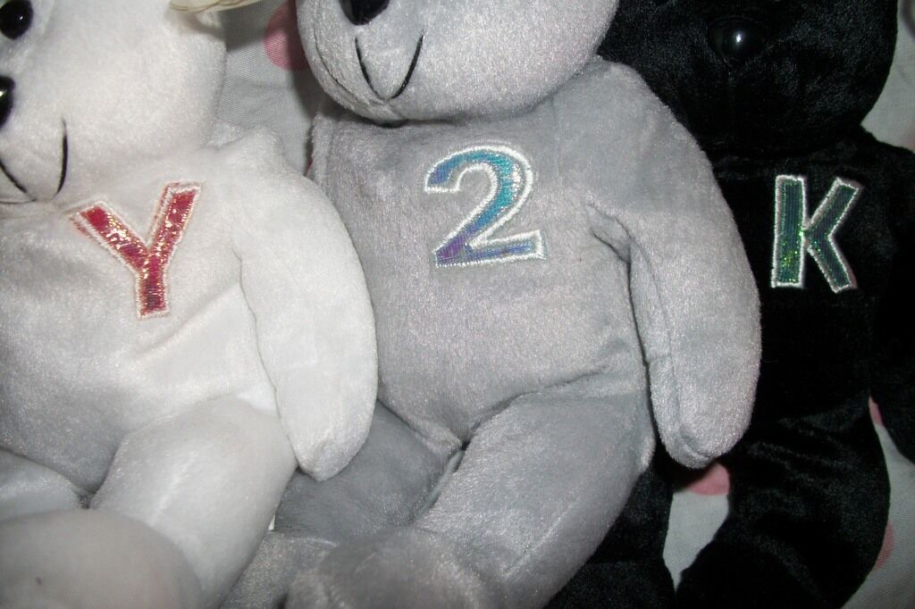 RARE Classic Collecticritters~Y2K Bears~USA, UK, CAN~Ltd. Ed.~Bean Bag ...