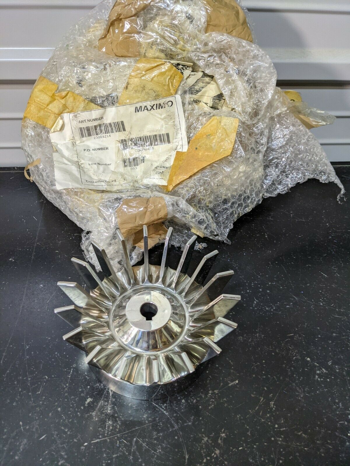 Hosokawa Air Classifier Wheel for Air Classifying Mill / 18 Straight ...