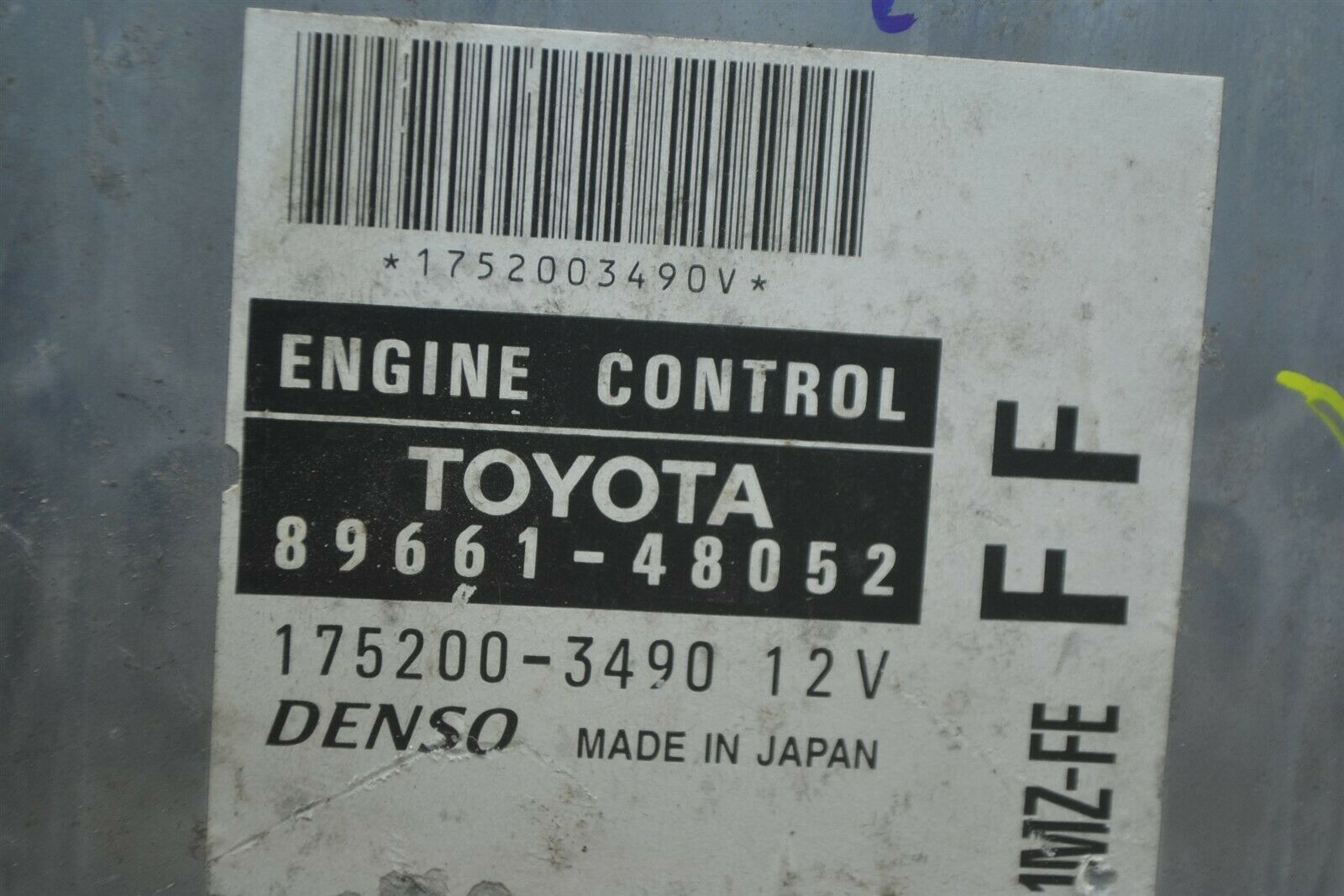 99 Lexus RX300 FWD Engine Control Unit ECU 8966148052 Module 206-10E6 ...
