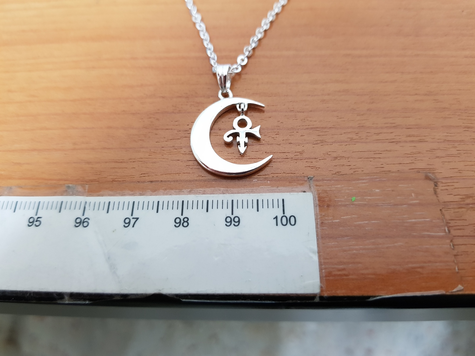 Pendant - Moon Crest Love - Remembrance Symbol - 925 Silver - Handmade ...