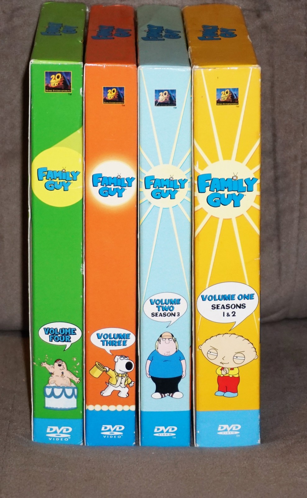 Family Guy Collection DVD Volumes Seasons 1 2 3 4 - DVDs & Blu-ray Discs
