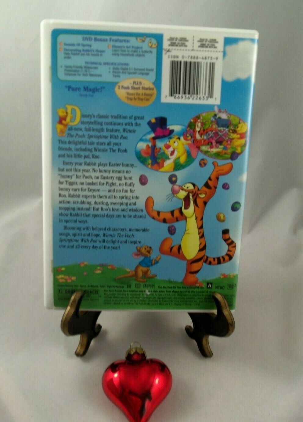 Winnie the Pooh - Springtime with Roo (DVD, 2004)-Like New Condition ...