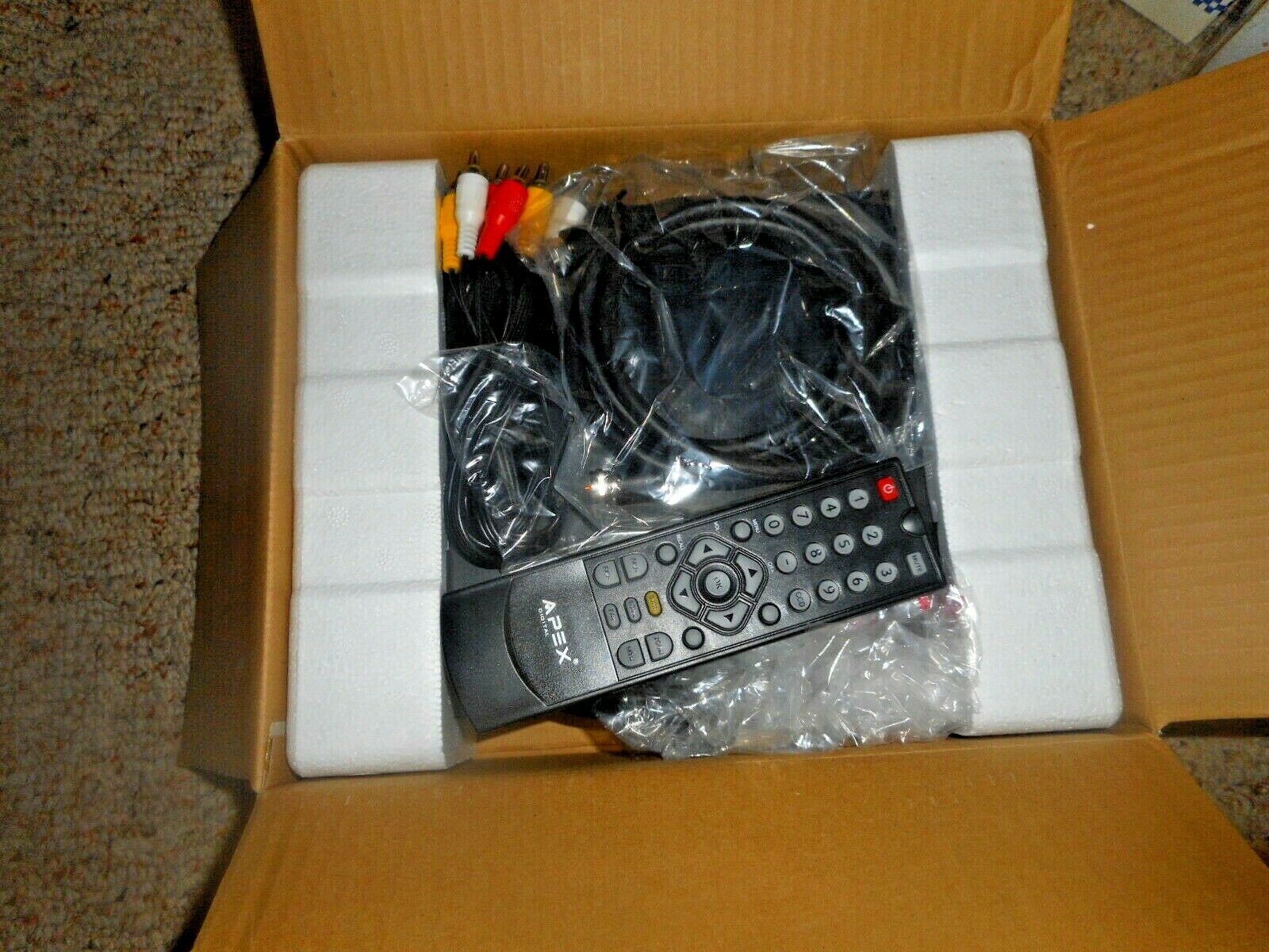 Apex Digital TV Converter Box /W Analog Pass Through DT250 Brand New ...