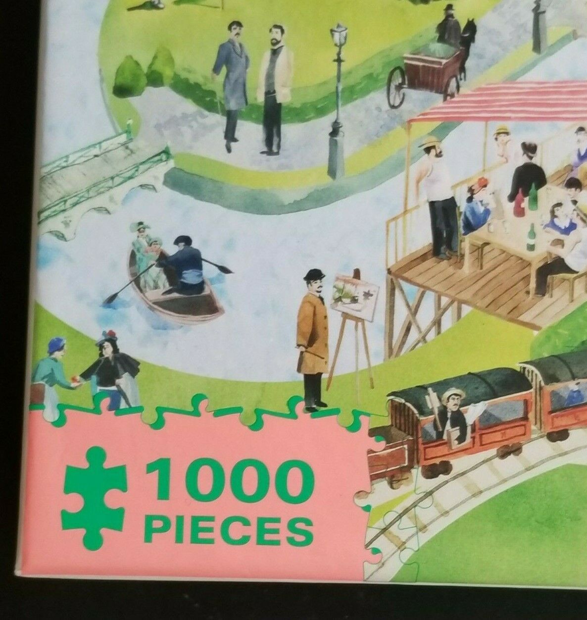 The Story Of Impressionism 1000-Piece Art History Jigsaw Puzzle - Jigsaw