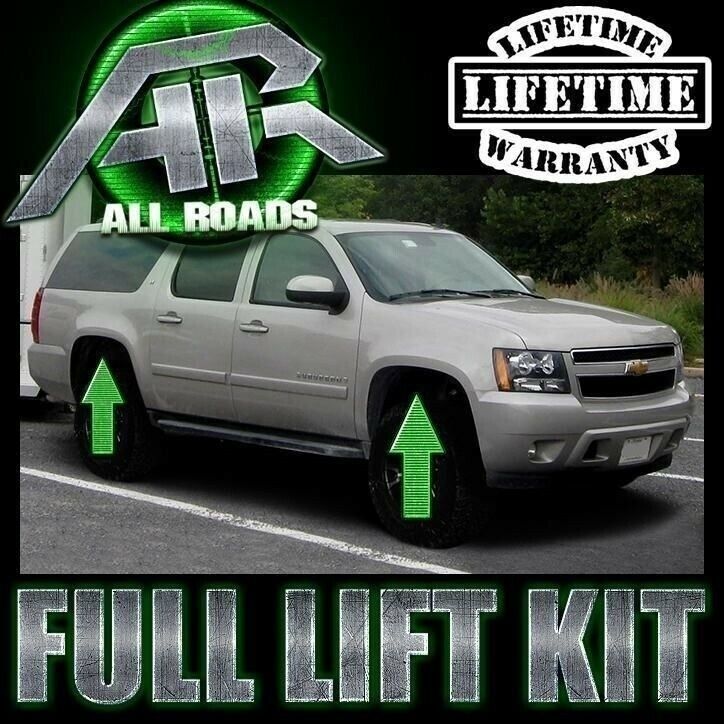3.5" Front 3" Rear Leveling Lift Kit Chevy GM Suburban 1500 2007-2020 ...