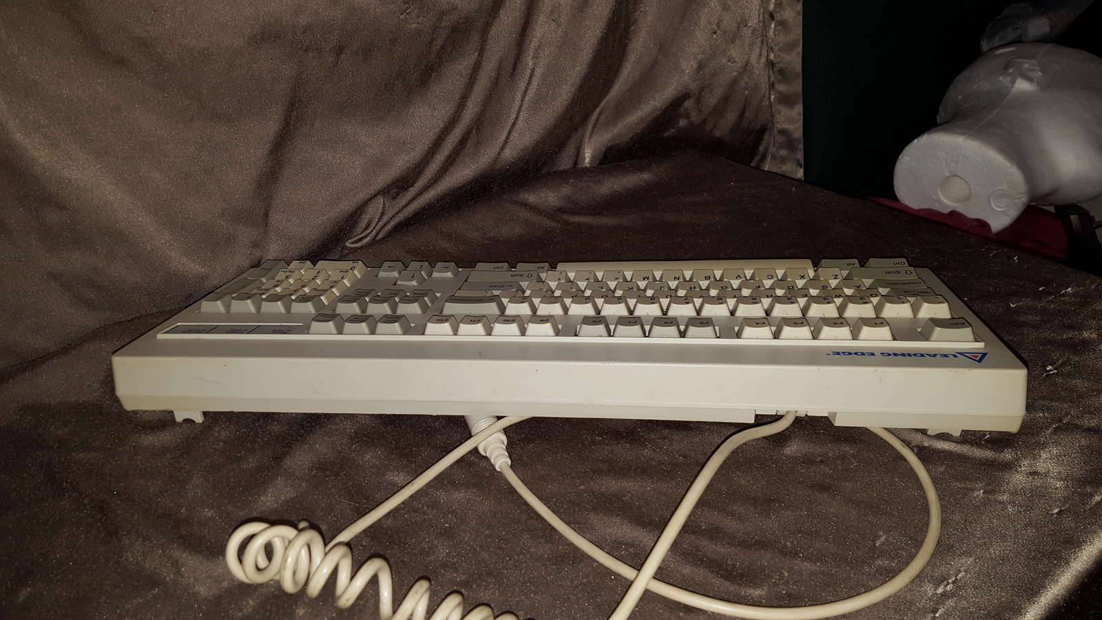 Vintage Leading Edge Mechanical Spring Computer Keyboard 5 pin ...