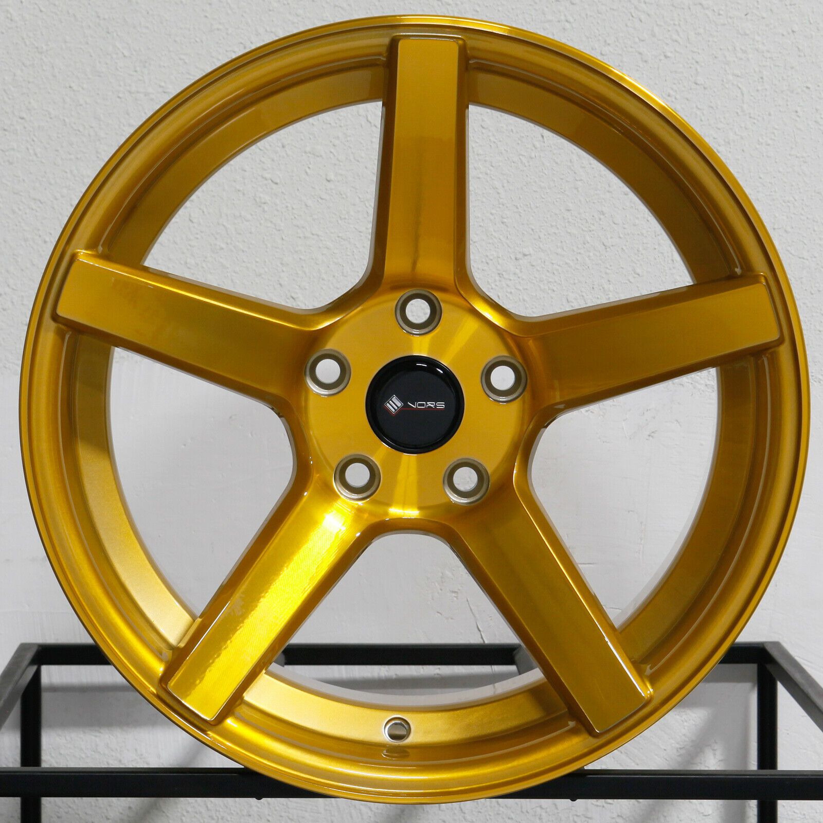 18x9.5 Vors TR5 5x112 35 Candy Gold Wheels Rims Set(4) 73.1 - Wheels