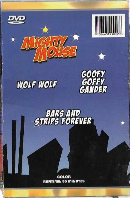 Mighty Mouse and other Cartoon Treasures DVD Digitally Remastered ...
