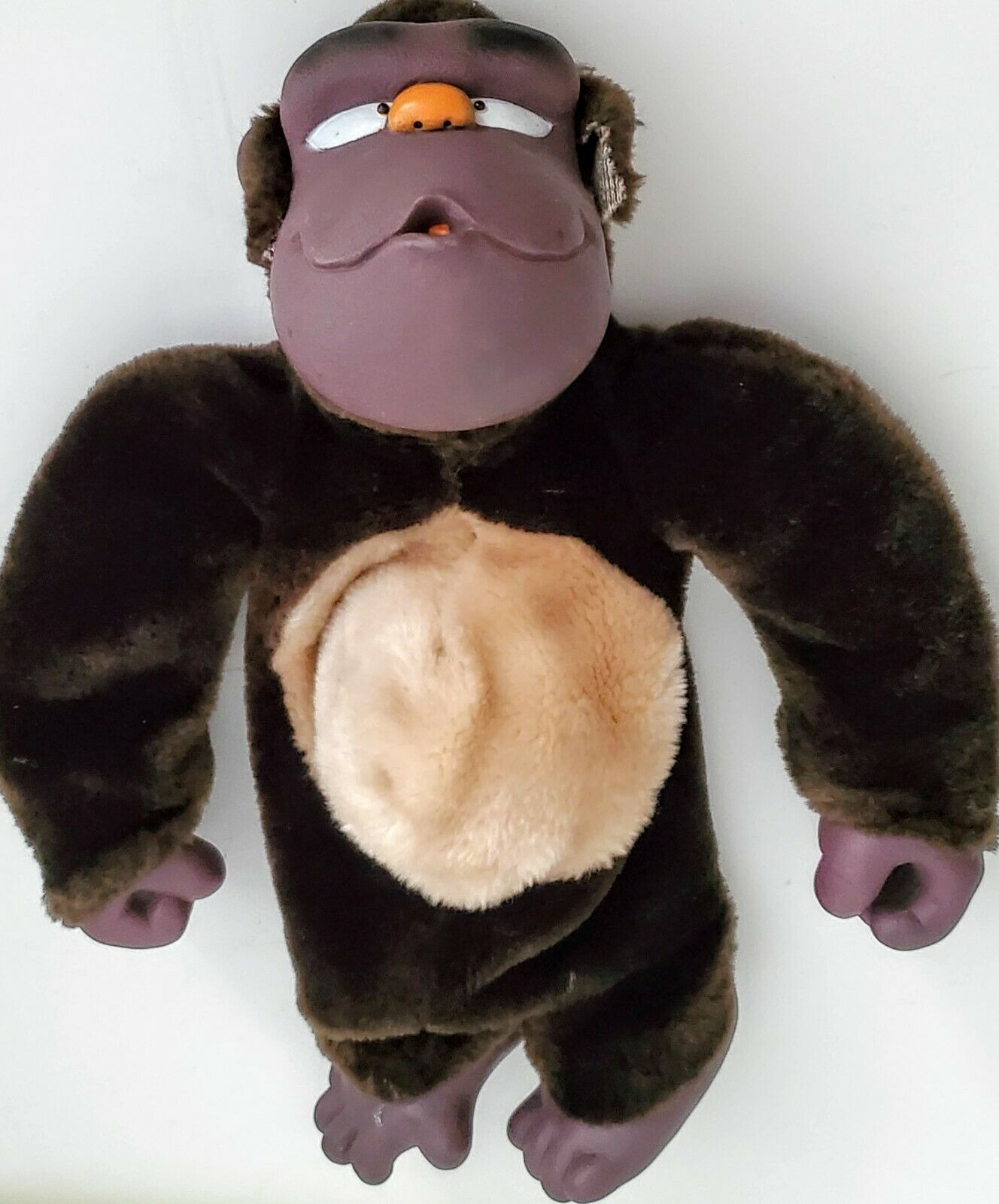 Vintage Monkey Ape Gorilla Chimp Hand Puppet Made in Korea - 1970-Now