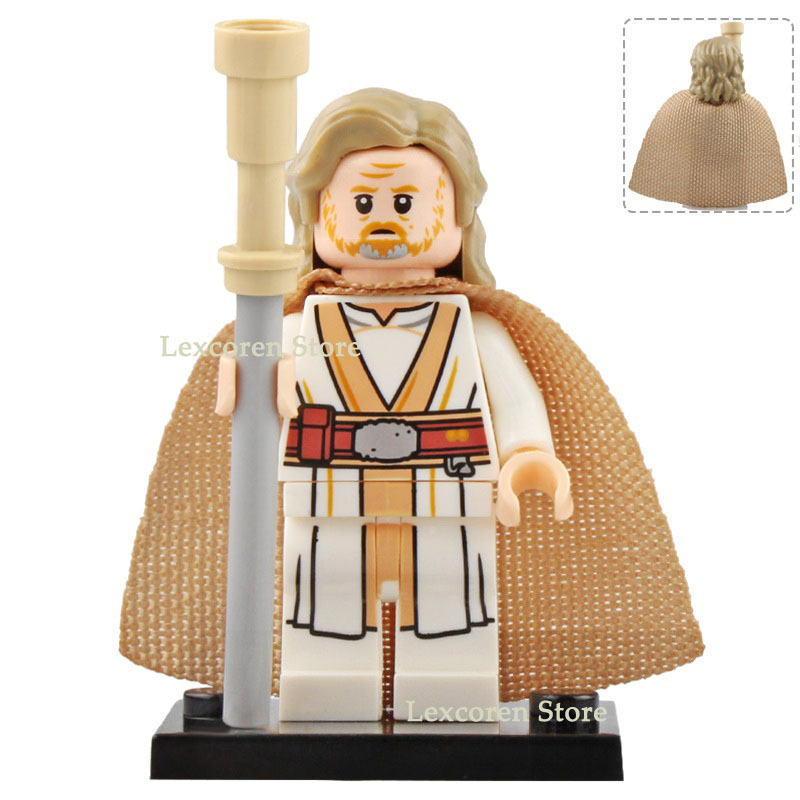 Luke Skywalker (Old Man) Star Wars The Last Jedi Minifigures Lego Toy ...