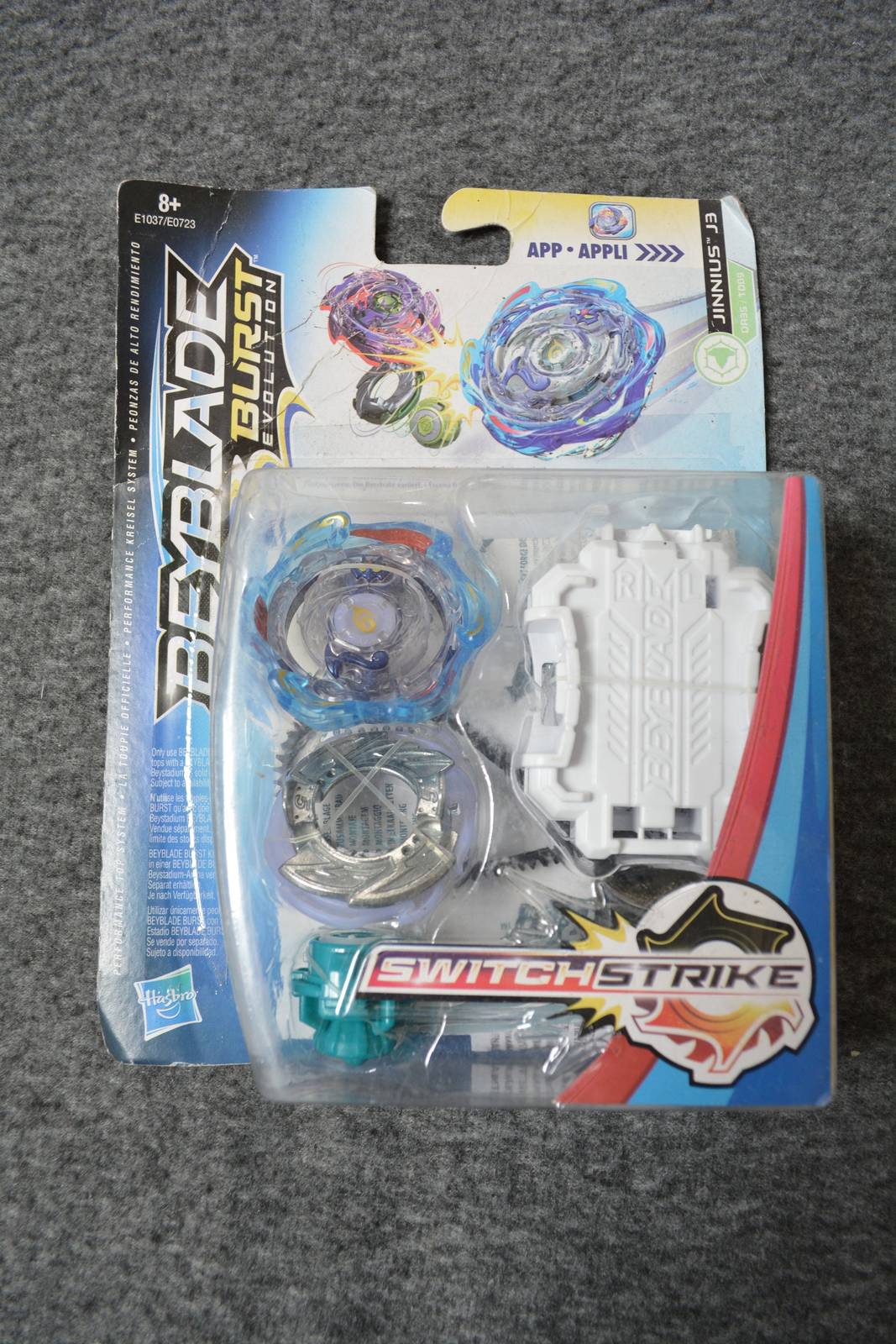 Beyblade Burst Evolution SwitchStrike Starter Pack Jinnius J3 Hasbro ...