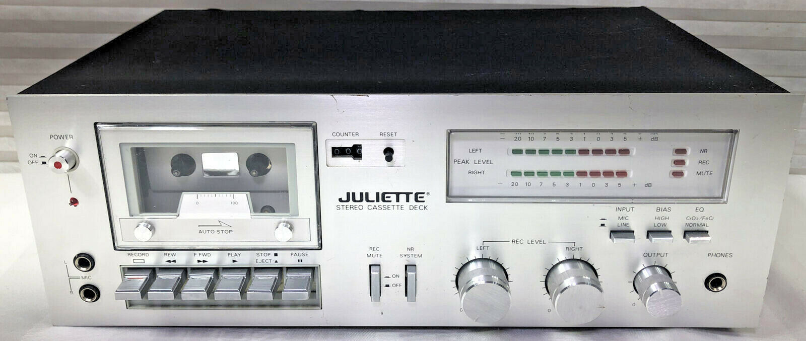 Juliette Model JD-5000 Vintage Stereo Cassette Deck - Vintage Cassette ...