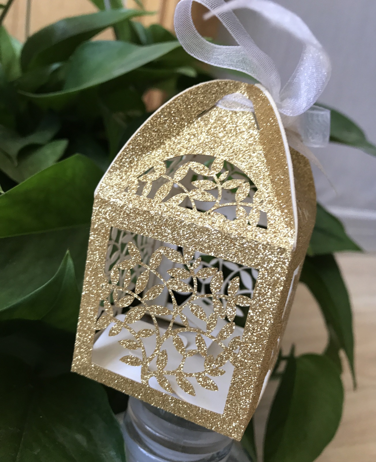 Glitter Paper Laser Cut Wedding Favor Box,Laser Cut Wedding Gift Boxes ...