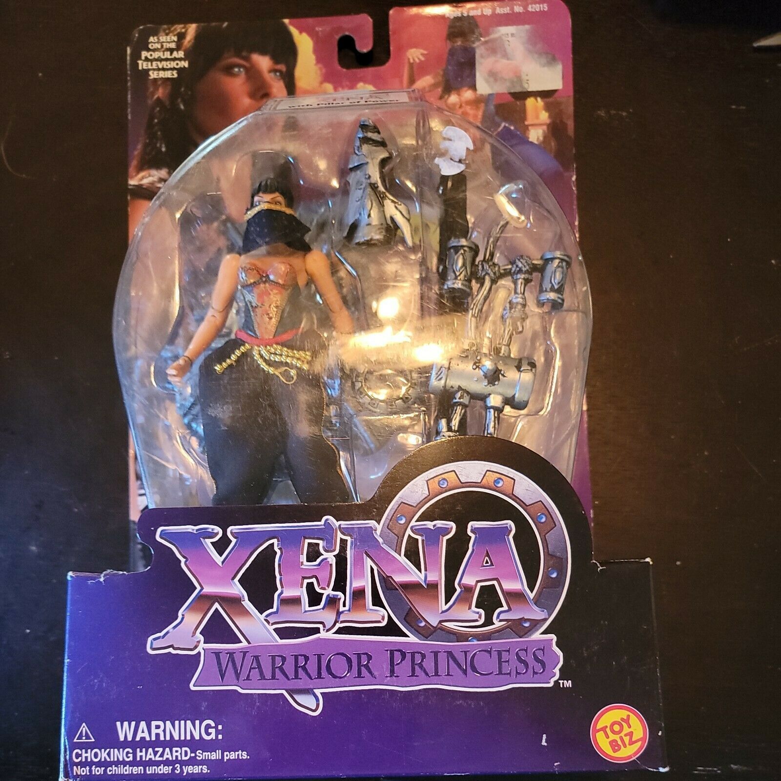 *1998 XENA Warrior Princess Action Figure Harem Xena w/ Power Pillar ...