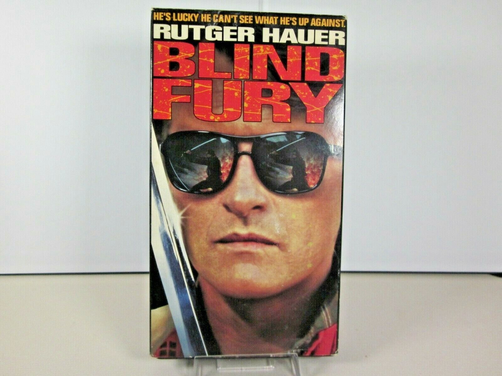 Blind Fury (1990) VHS RARE CULT ACTION Rutger Hauer VGC HTF - VHS Tapes Blind Fury (1990) VHS RARE CULT ACTION Rutger Hauer VGC HTF - VHS Tapes