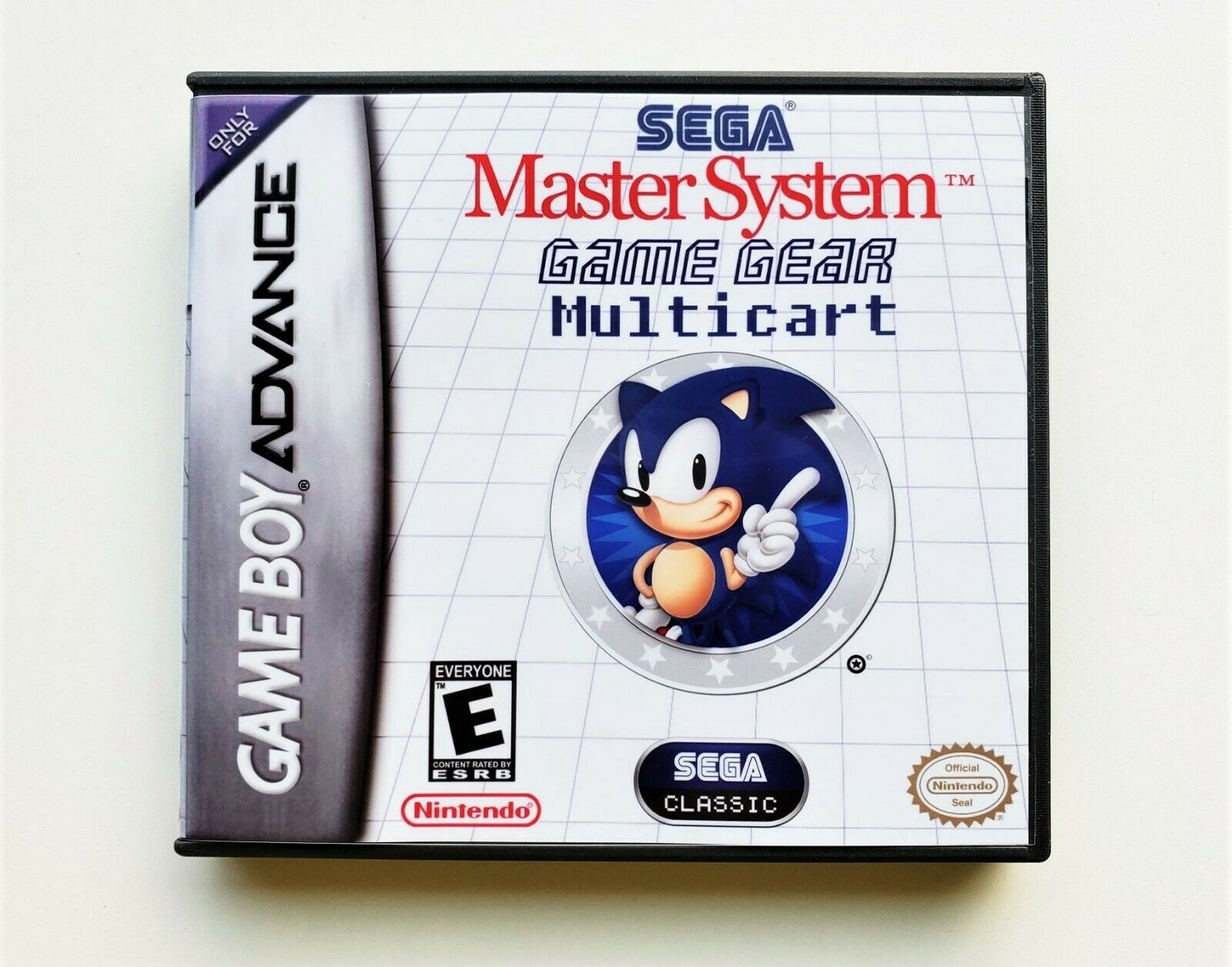 Sega Classics GBA 106 in 1 Multicart Gameboy Master System Game Gear ...