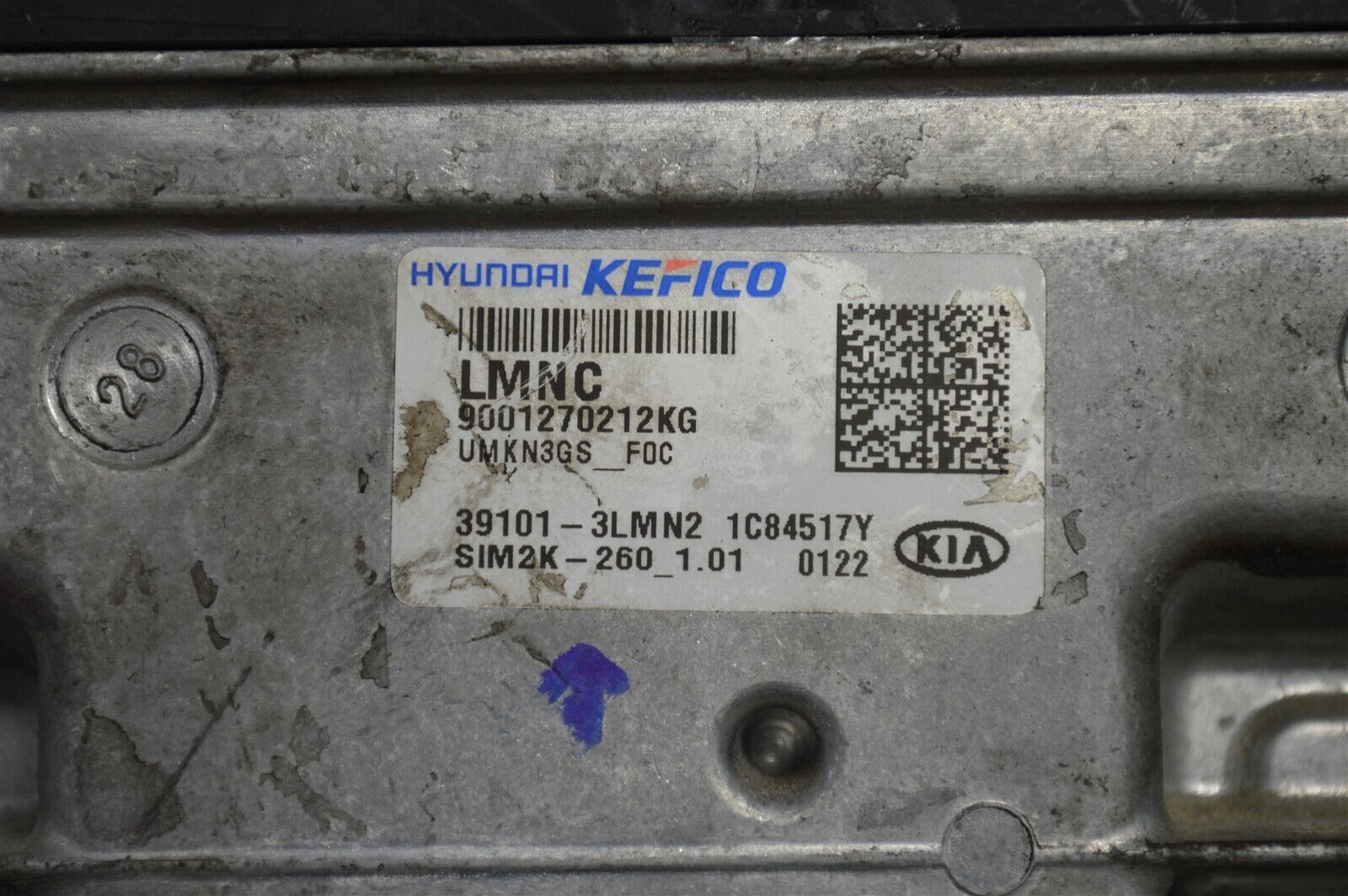 2019 Kia Sorento Engine Control Unit ECU 391013LMN2 Module 129-6E5 ...