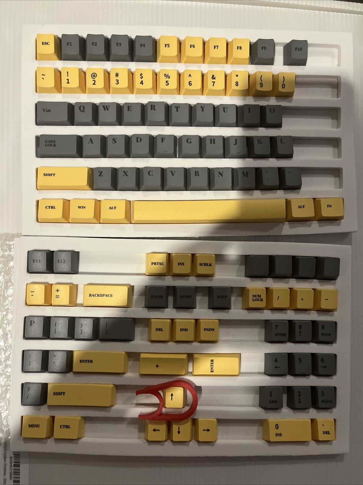 KEYCAPS Design Style Typewriter only Keycaps Square Keycap Mechanical ...