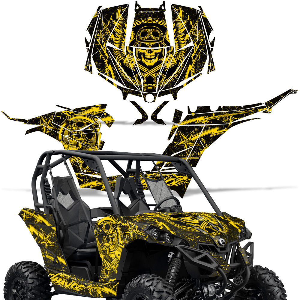 UTV Decal Graphics Kit Wrap For Can-Am Maverick MAX 1000R 2 Door 17-18 ...