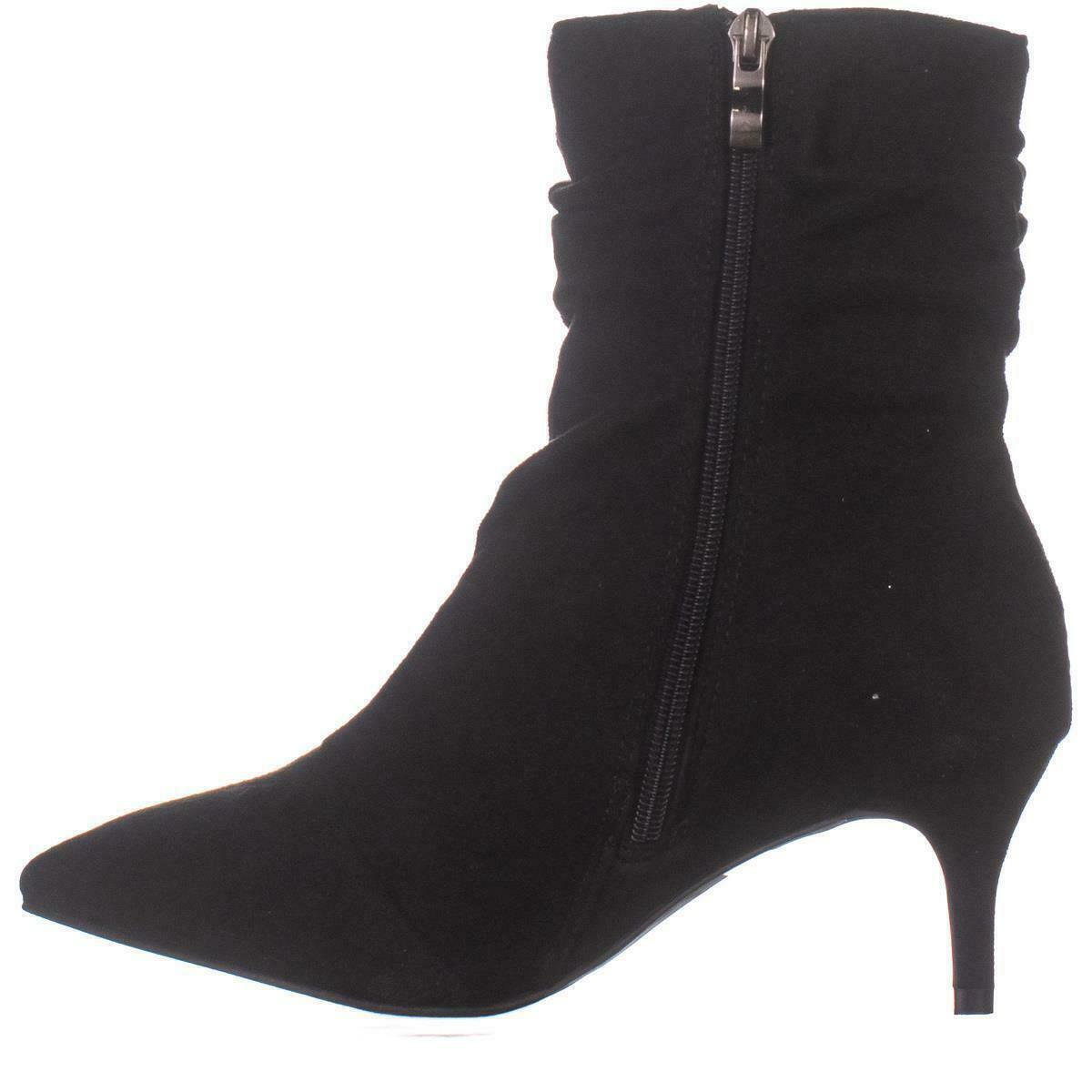 CATHERINE Catherine Malandrino Janet Kitten Heel Ankle Boots, Black ...