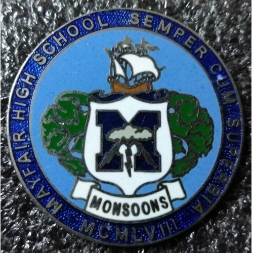 1958 Mayfair High School Monsoons Semper [censored] Superbia Pin - DVDs ...