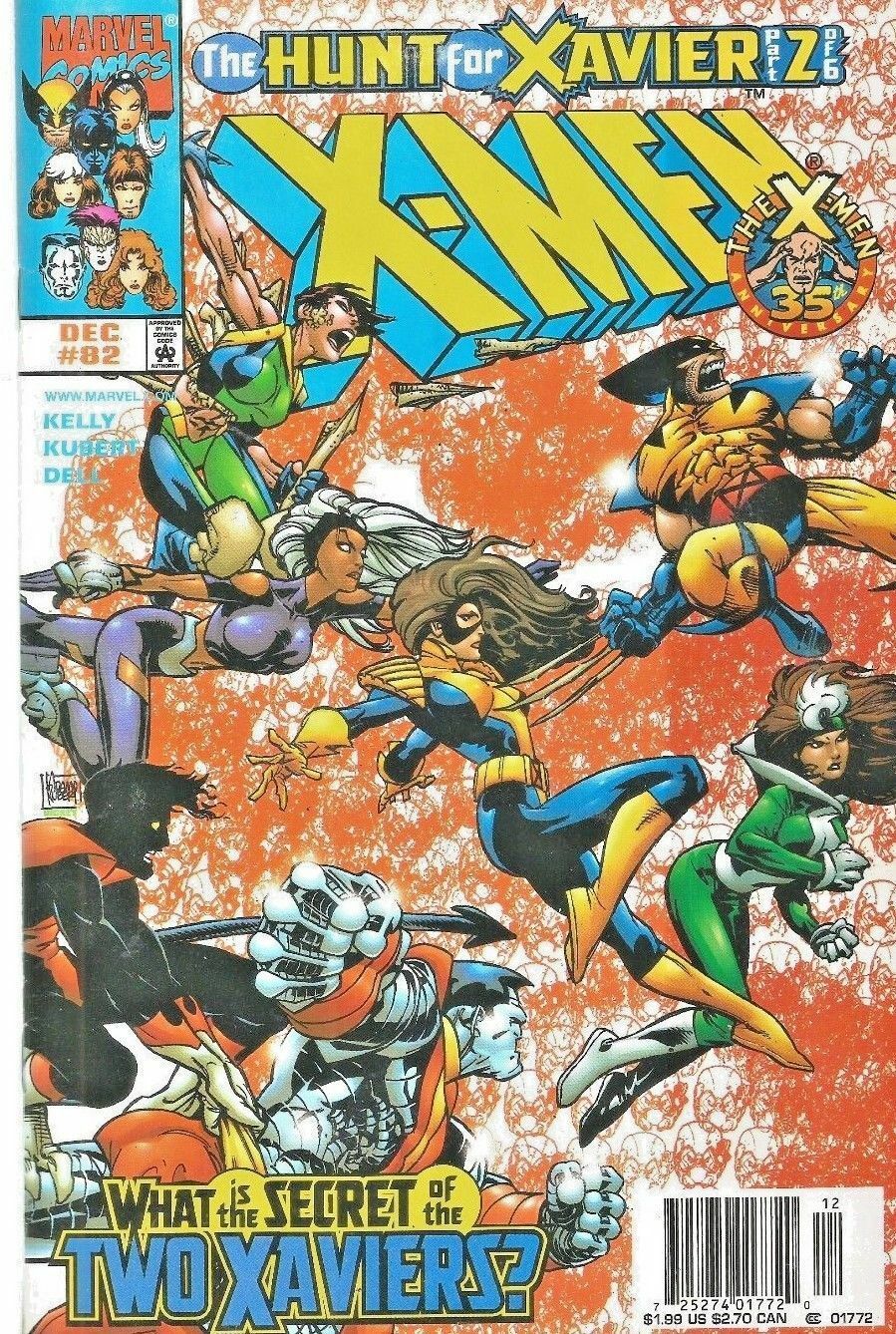 Comic Book X-Men Hunter For Xavier Part 2 #82 Marvel 1998 - X-Men