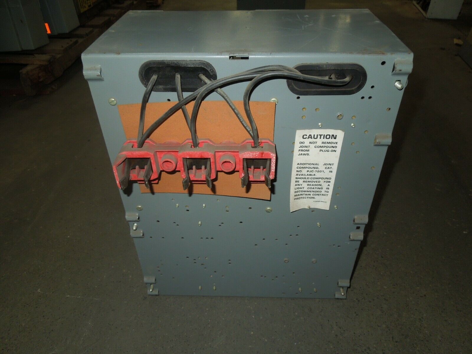 Square D Model 4 Twin Size 1 15A Breaker FVNR Starter Bucket 18" Tall ...