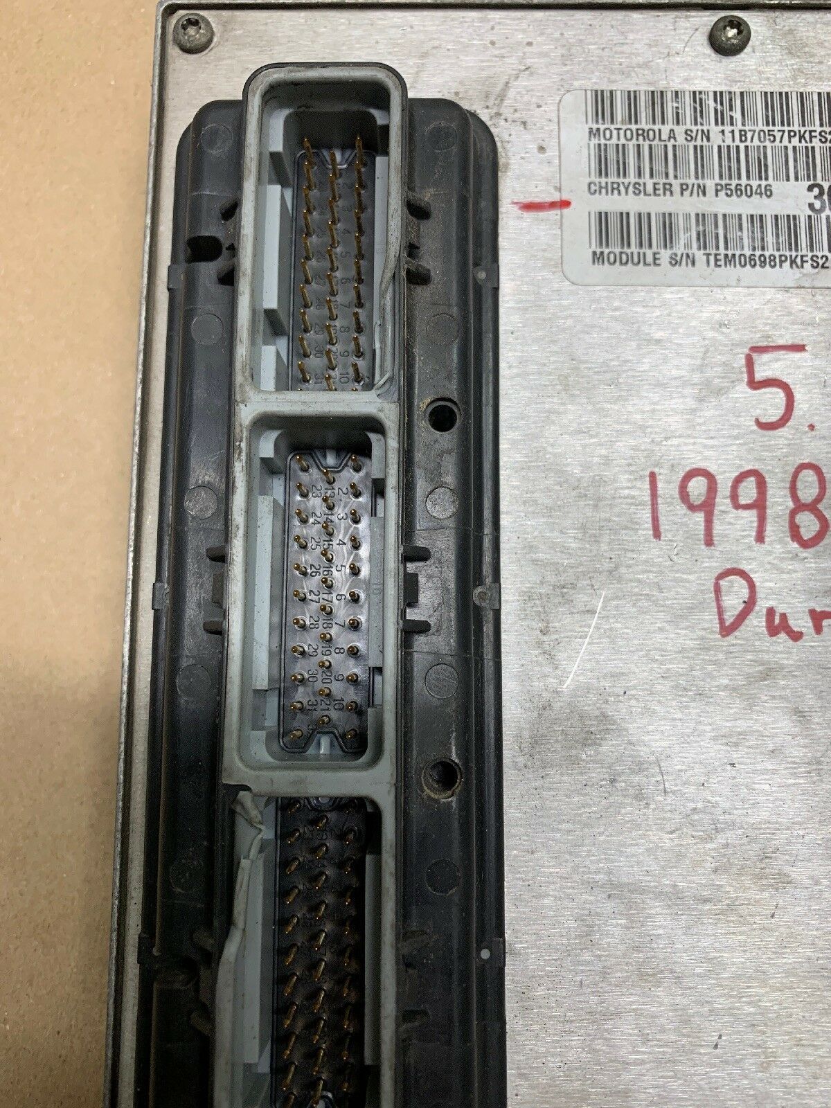 Powertrain Control Module Dodge at Nathan Brodzky blog