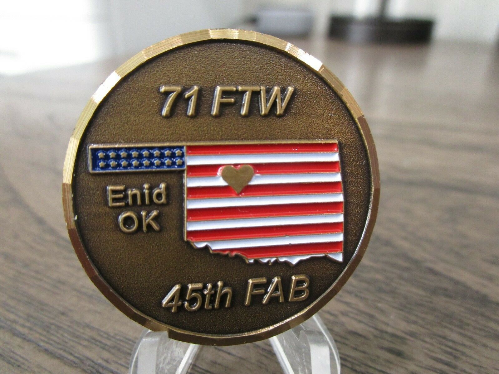 USAF 71st Flying Training Wing 711 FTW 45th FAB Challenge Coin #1121 ...