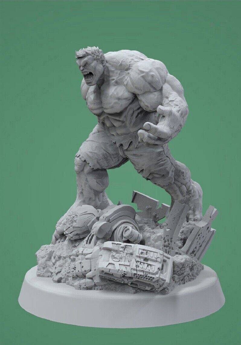 200mm 3D Print Superhero Model Kit Hulk Unpainted - Other Models & Kits