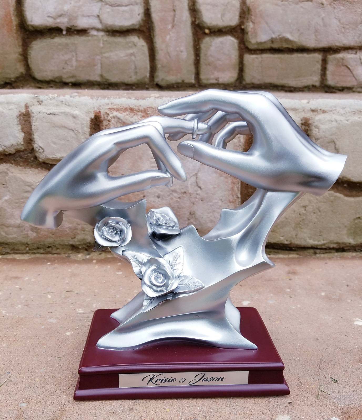 Wedding Gift, Bond of Marriage Statue, Wedding Sculpture, Couple ...