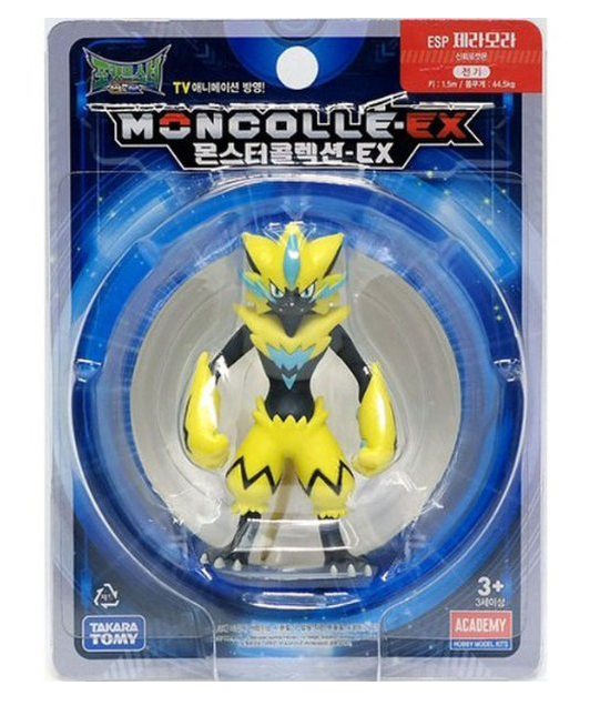 TAKARA TOMY Pokemon Monster Collection Zeraora Figure S22008 - Other ...