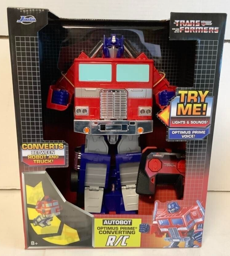 NEW Jada Toys 33521 Transformers OPTIMUS PRIME Converting RC Vehicle ...