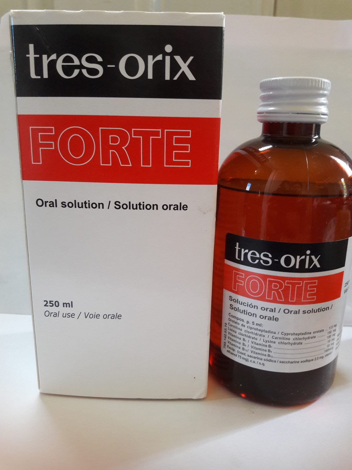 Tres Orix Forte Liquid 250ml - Other OTC Medicine