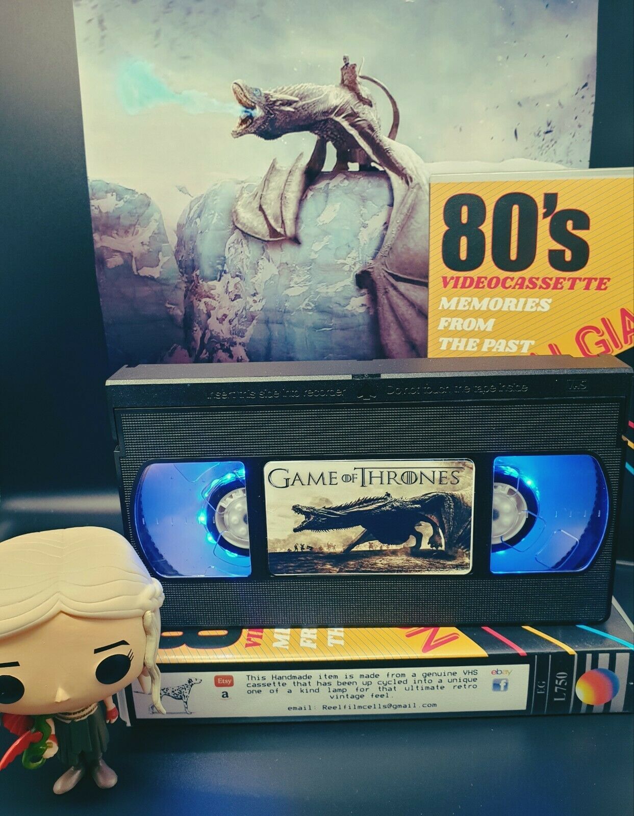 Retro VHS Lamp,The Goonies,Night Light Stunning Collectable, Top ...